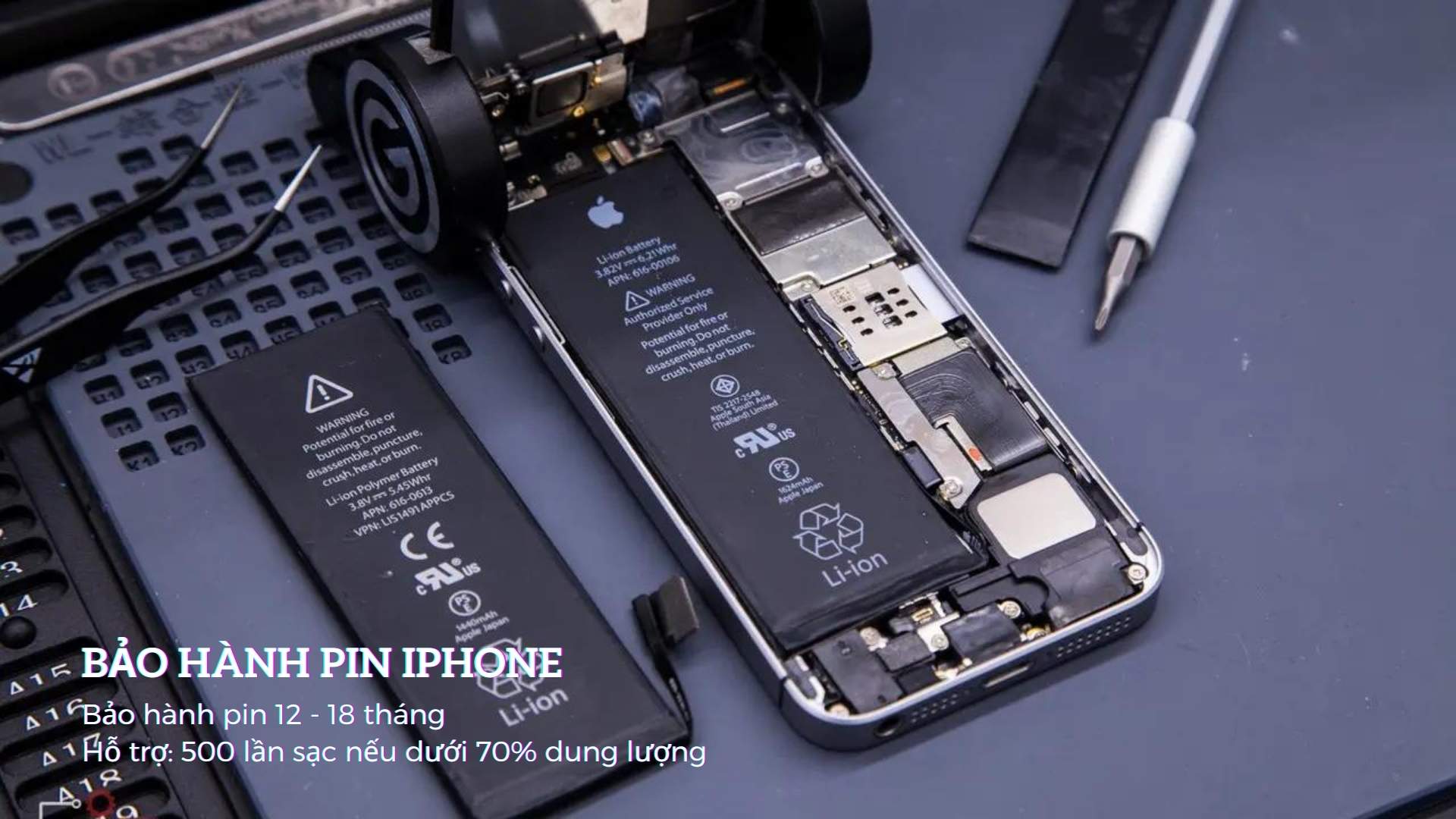 Thay Pin iPhone X chính hãng tại TPHCM - Giá 10/2022